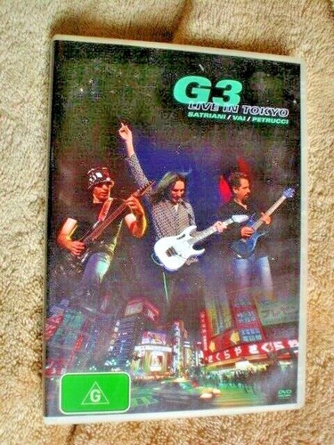 DVD G3 LIVE IN TOKYO GOOD USED CONDITION ZONE PAL 0 | eBay Australia