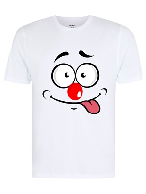 Kids Red Nose Day Comic Relief T-Shirt, Silly Face (Charity Benefits ...