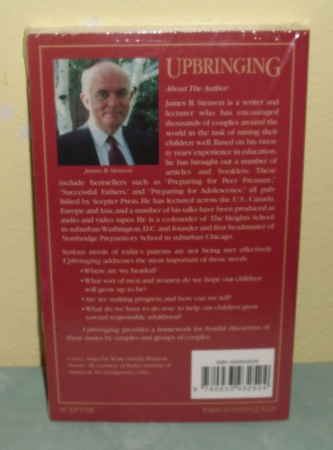 Upbringing : A Discussion Handbook for Parents of Young Children by ...