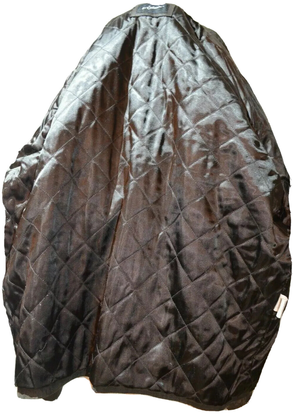 IN EXTENSO ~SPAIN SMART CLASSIC DARK BROWN CRACKED LEATHER JACKET XL ...