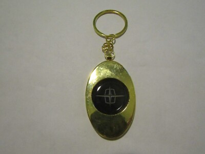 1960's 1970's LINCOLN CONTINENTAL MARK TOWN CAR LOGO KEYCHAIN GOLD ...