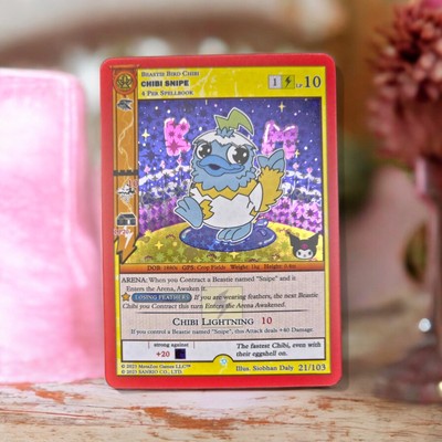 M1008 MetaZoo - Kuromi's Cryptid Carnival - Chibi Snipe - Full Holo 21 ...