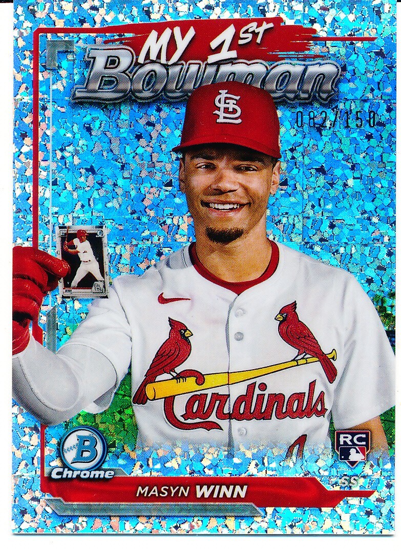 Masyn Winn 2024 Bowman Chrome Rookie My First Bowman Mini Diamond ...