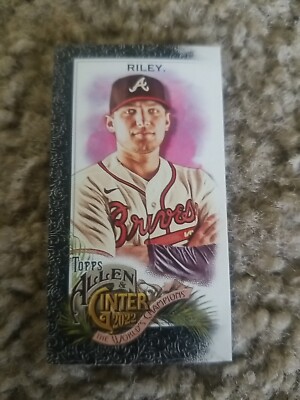 AUSTIN RILEY 2022 TOPPS ALLEN & GINTER BLACK BORDER CARD #135 BRAVES (MINI) | eBay