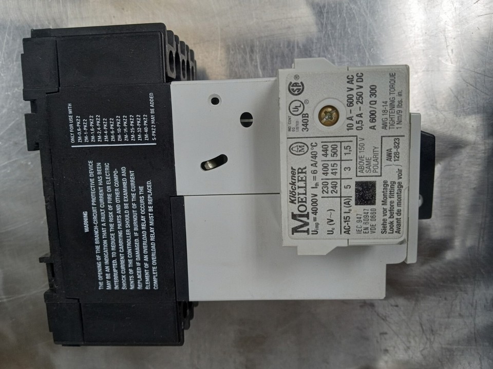 Klockner-Moeller PKZ2 ZM-40-PKZ2 Motor Protection | eBay
