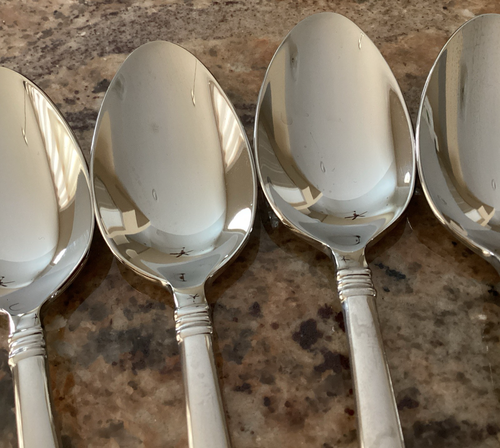 ETERNAL Lenox Stainless Set of 4 Teaspoon (s) Korea 18/8 Flatware ...