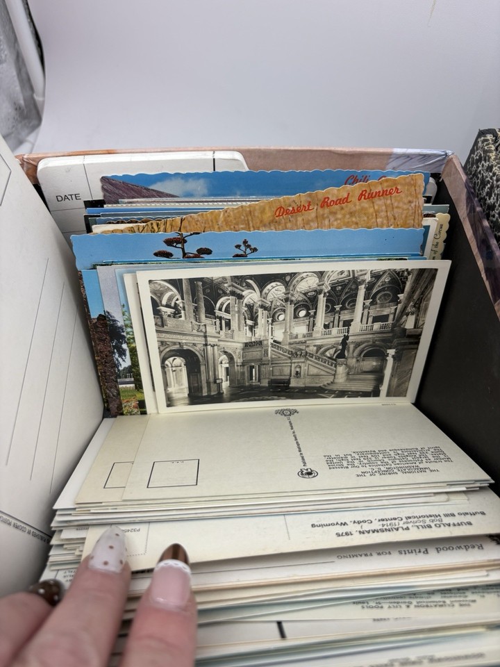 Huge Vintage Postcard Collection Lot Hotels Landmarks Tourism Mix ...
