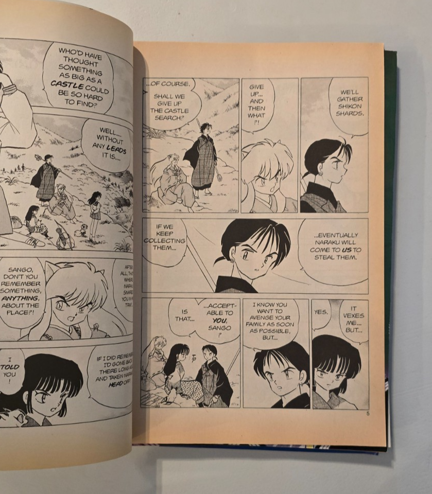 Viz Comics- Inu-Yasha Part 6 (#1-6)- Good | eBay