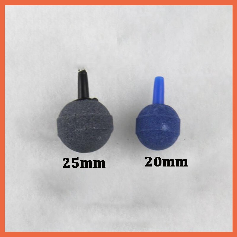 Round Air Stone 20mm 25mm for Pond or Aquarium Fish Tank Pump Bubble ...