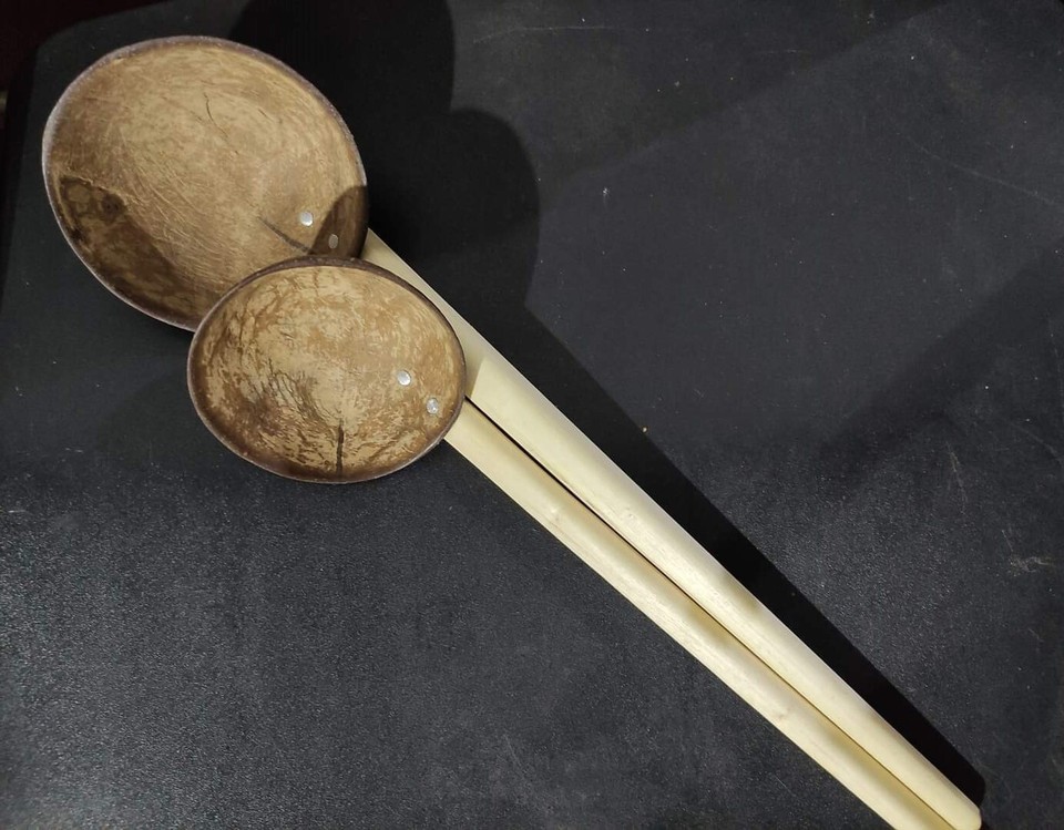 Ceylon Handmade Coconut Shell Spoon Eco Friendly 100% Natural Kitchen ...