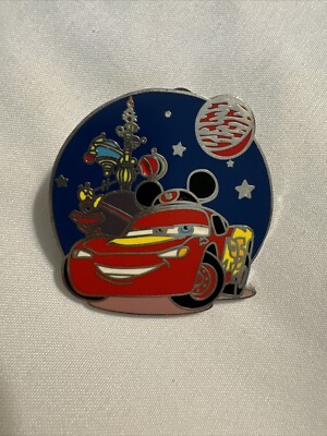 Disney Collection Pin Pixar Cars Lightning McQueen Astro Orbiter Pin | eBay