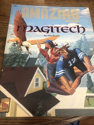 TSR Amazing Engine System Magitech Role-Playing Game 1993 | eBay