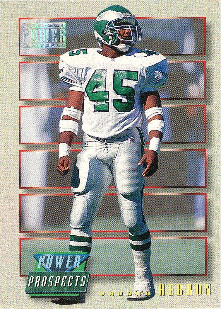 POWER-PROSPECTS Vaughn Hebron INSERT-RC EAGLES Virginia Tech HOKIES | eBay