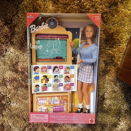 Barbie Sign Language Doll Mattel VINTAGE Damaged box 1999 Toys R Us | eBay