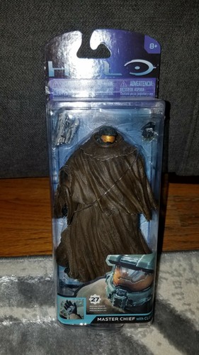 NEW 2014 McFarlane Toys Halo 5 Series 1 Master Chief with Cloak Action ...