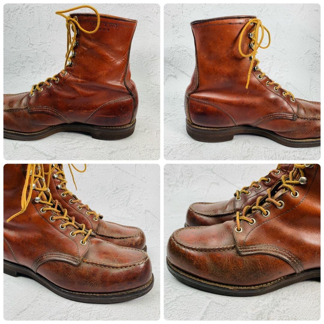Rare Red Wing 80's Long Irish Setter Brown 12 Logger … - Gem
