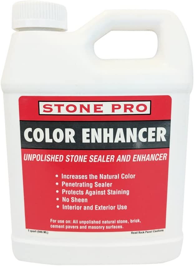 Stone Pro Color Enhancer Impregnating Sealer for Stone Slate Brick ...