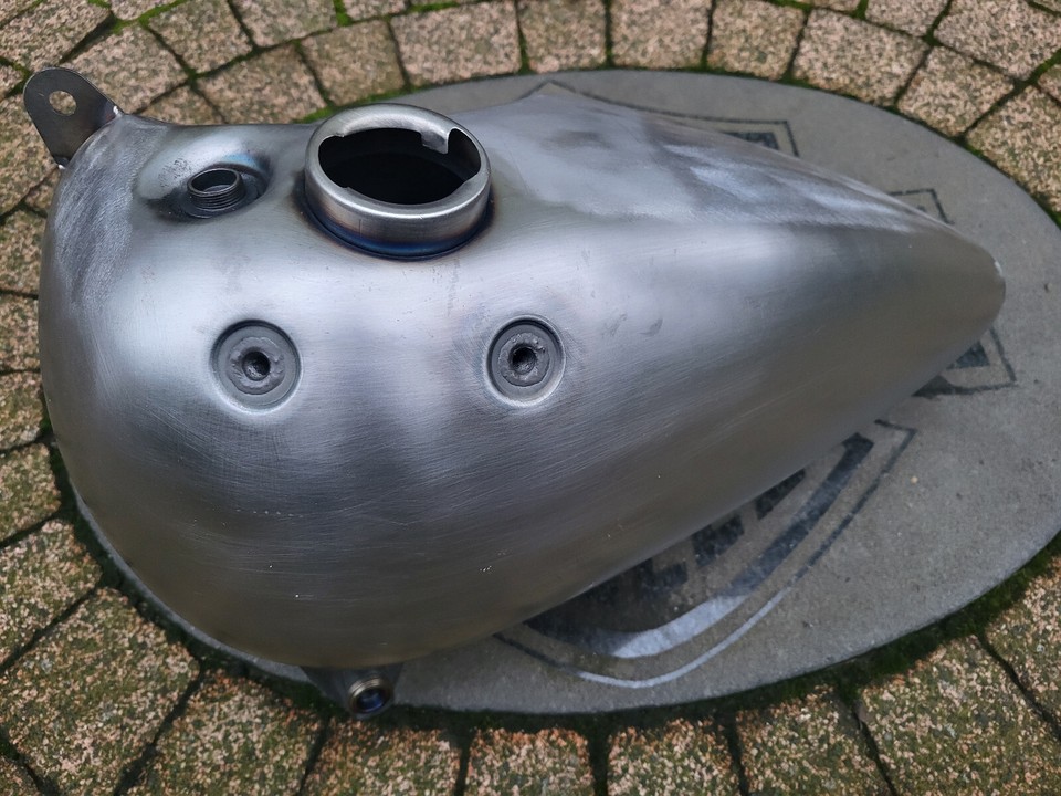 Harley WL WLA WLC WLD FLATHEAD Gas Tank Fuel Tank Left Side Only 3502 ...