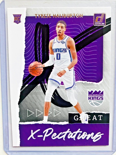 2020-21 PANINI DONRUSS BASKETBALL ROOKIE GREAT X-PECTATIONS 12 TYRESE ...