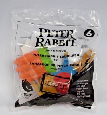 McDONALD'S 2018 PETER RABBIT HAPPY MEAL TOY #6 LAUNCHER Free Shipping ...