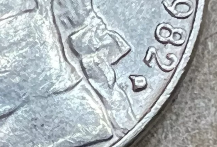 1982 D Jefferon Nickel Filled In Mint Mark Error Coin | eBay