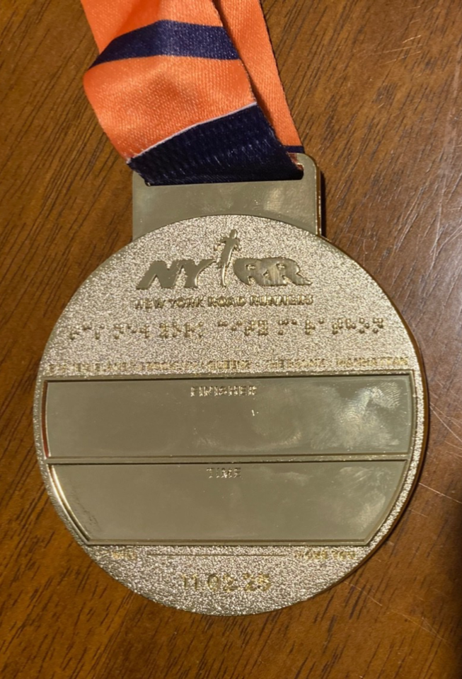 TCS NYC New York 2025 Marathon Medal | eBay