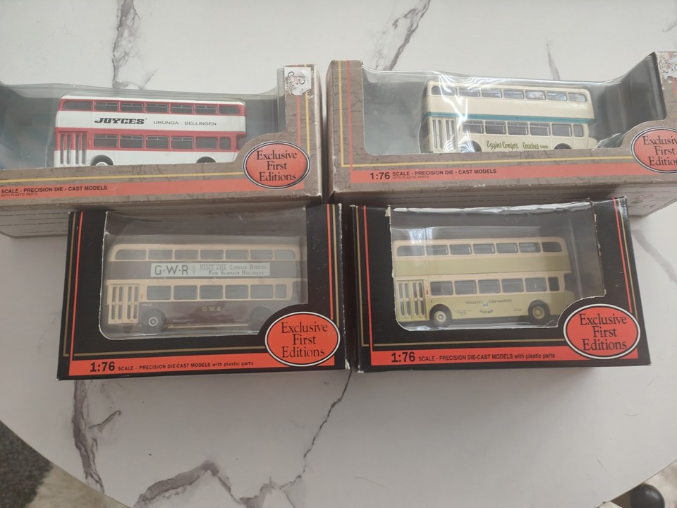 EFE Model Buses 1/76 Scale Set of 4 | eBay UK