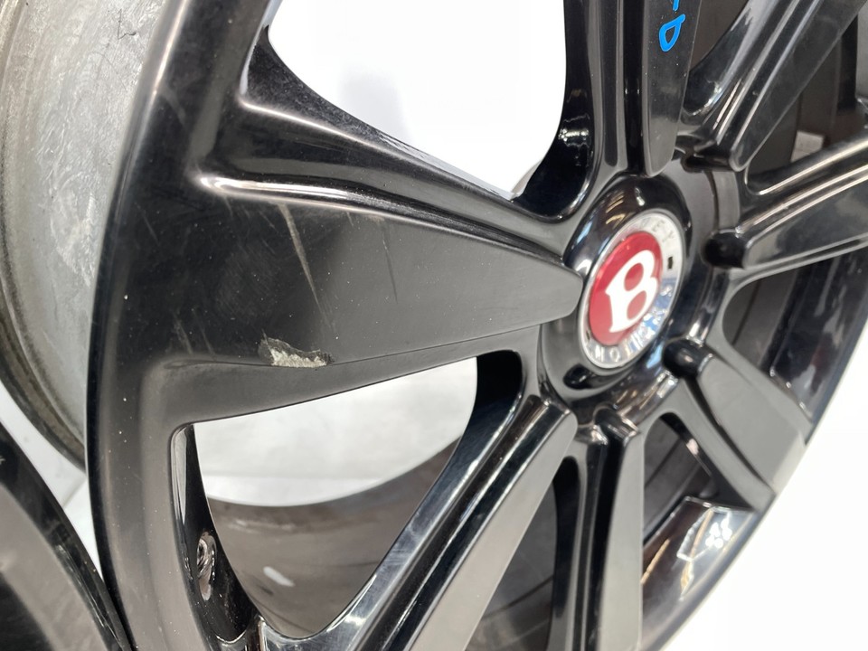 12-18 OEM Bentley Continental GT Alloy Wheel Rim 9.5Jx21 ET41 SET NOTE ...