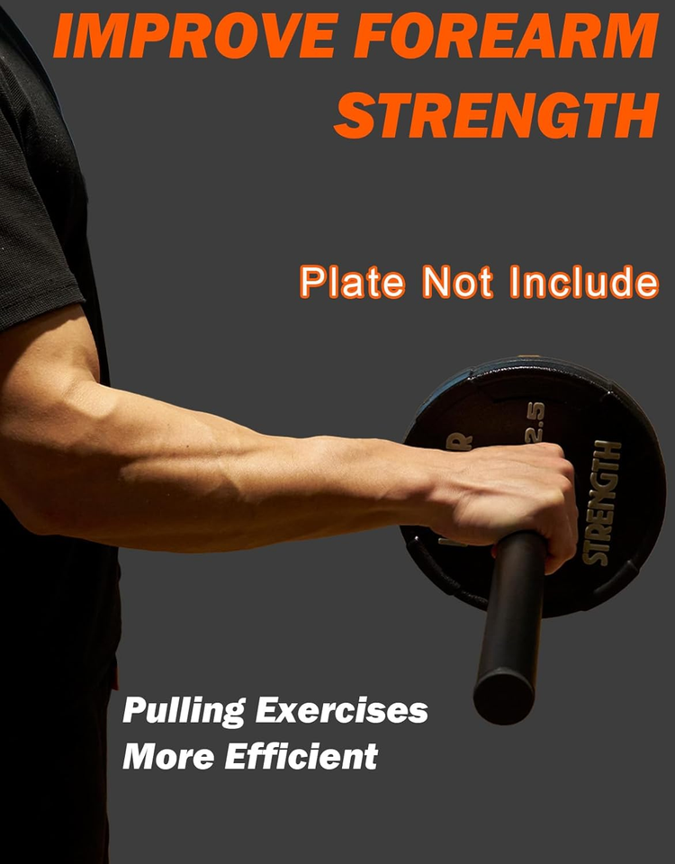 Wrist Bar,Forearm Strengthener,Wrist Curl Bar,Grip Strength Trainer ...