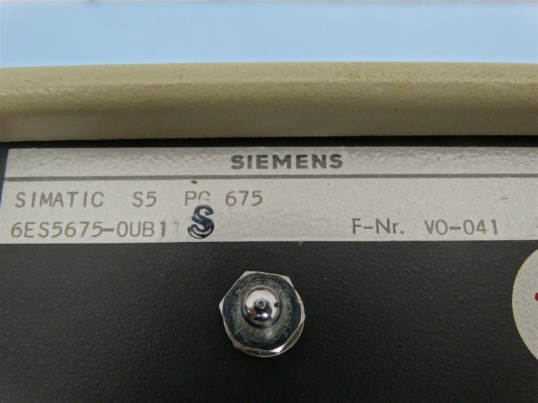 6es5675-oub11+Siemens+PG+S5+Programmer+Simatic+675 for sale online | eBay