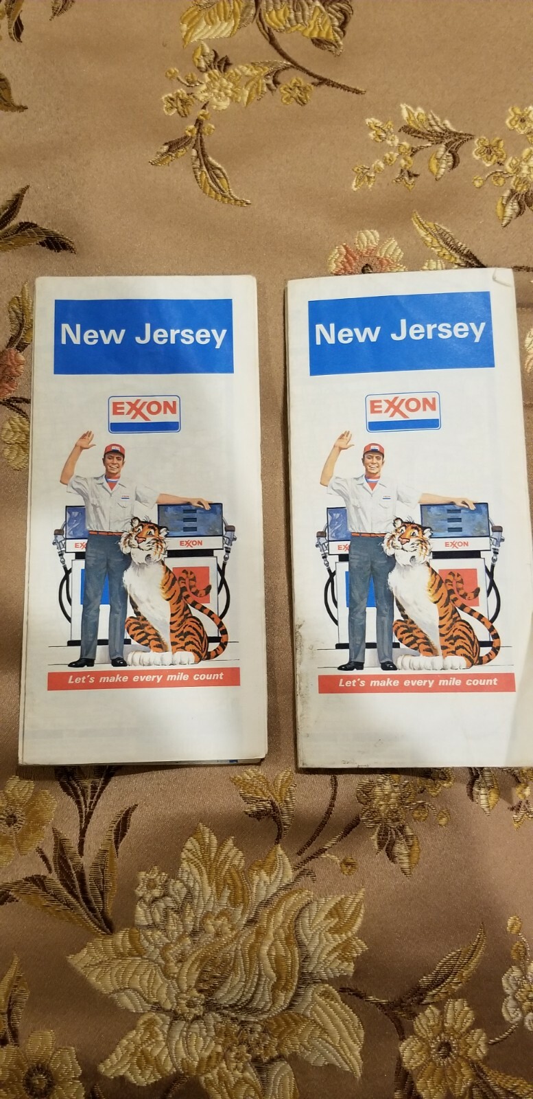 Vintage 1981 New Jersey Pocket Maps/Guide by Exxon | eBay