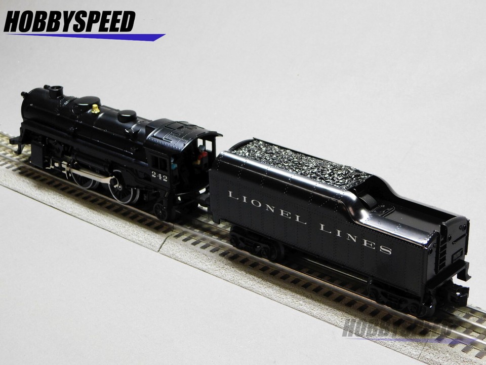 LIONEL 2-4-2 LIONEL LINES LIONCHIEF STEAM ENGINE #242 O GAUGE train ...