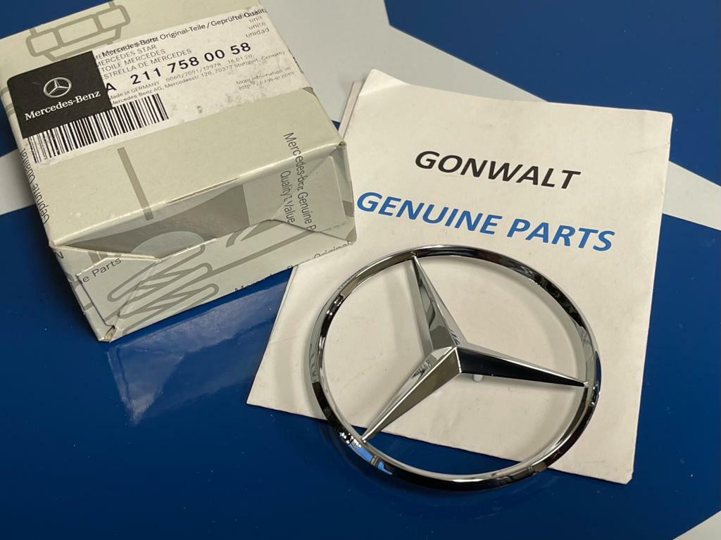 Genuine Mercedes Benz E320 E500 E55 E350 Rear Trunk Star Emblem Badge ...