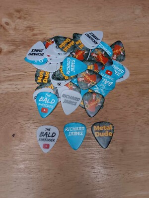 The Bald Shredder Guitar Picks Limited Edition Richard James ...