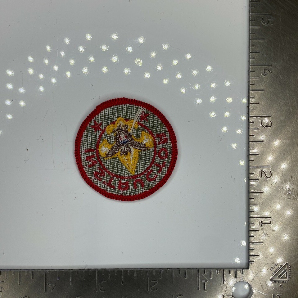 Boy Scout BSA Patch Instructor Vintage Red Border | eBay