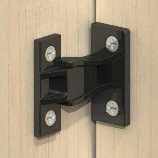 Keku Pack of 10 Push In AS Fitting Press Fit Panel Clips Kitchen Plinth ...