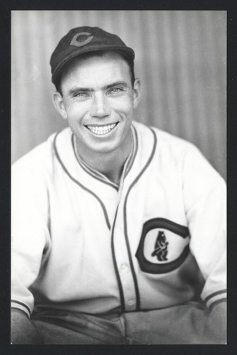 TEX CARLETON Real Photo Postcard RPPC 1935-36 Chicago Cubs George Burke ...