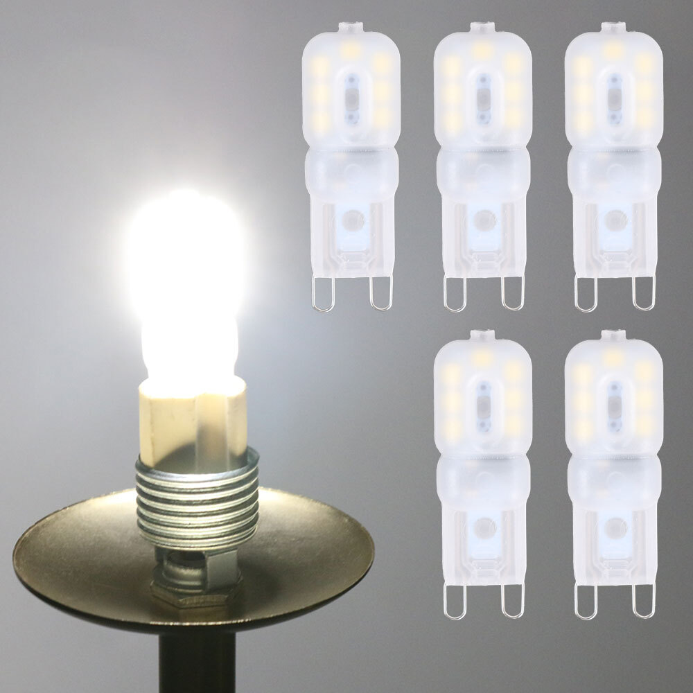 10x G9 LED 3W 5W Capsule Light Bulb True Replacement For G9 Halogen ...
