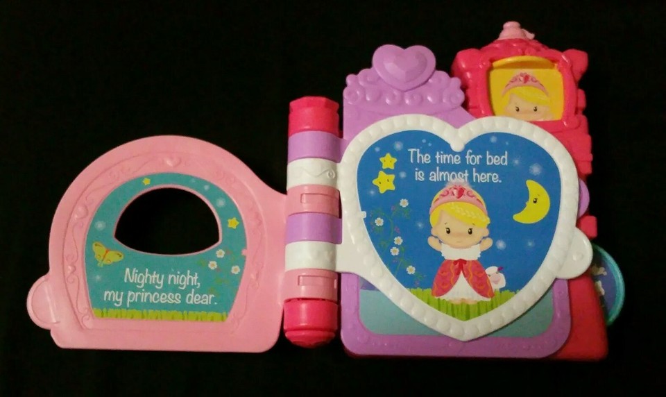 Fisher Price Sweet Dreams Night Night Princess Storybook, My First Talking Book | eBay