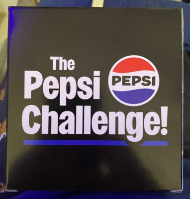 The Pepsi Challenge At-Home Kit | eBay