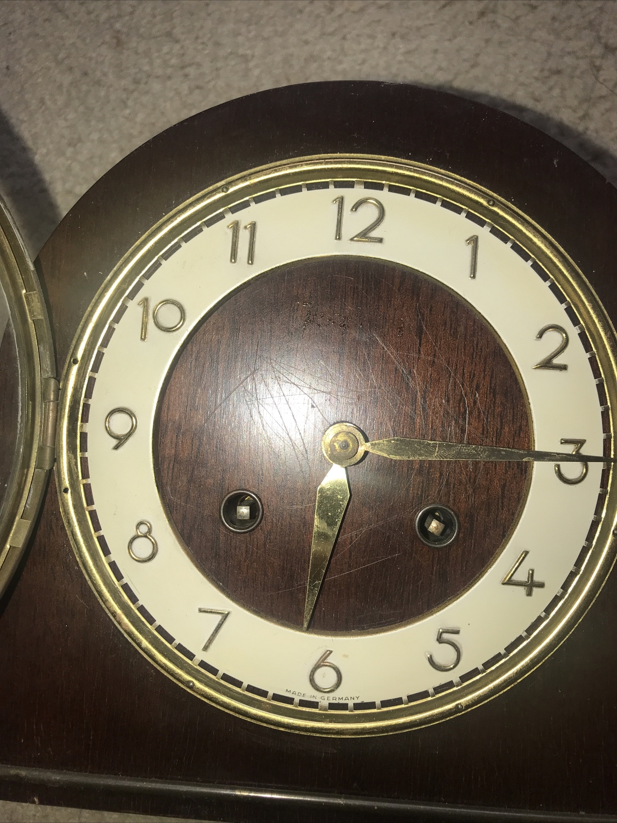 Vintage Junghans Wind Up Mantel Clock | eBay