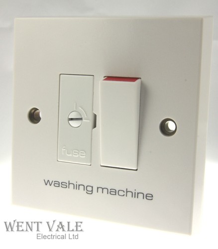 MEM Intra Range - M201WM - 13a Switched Fused Connection Unit "Washing ...