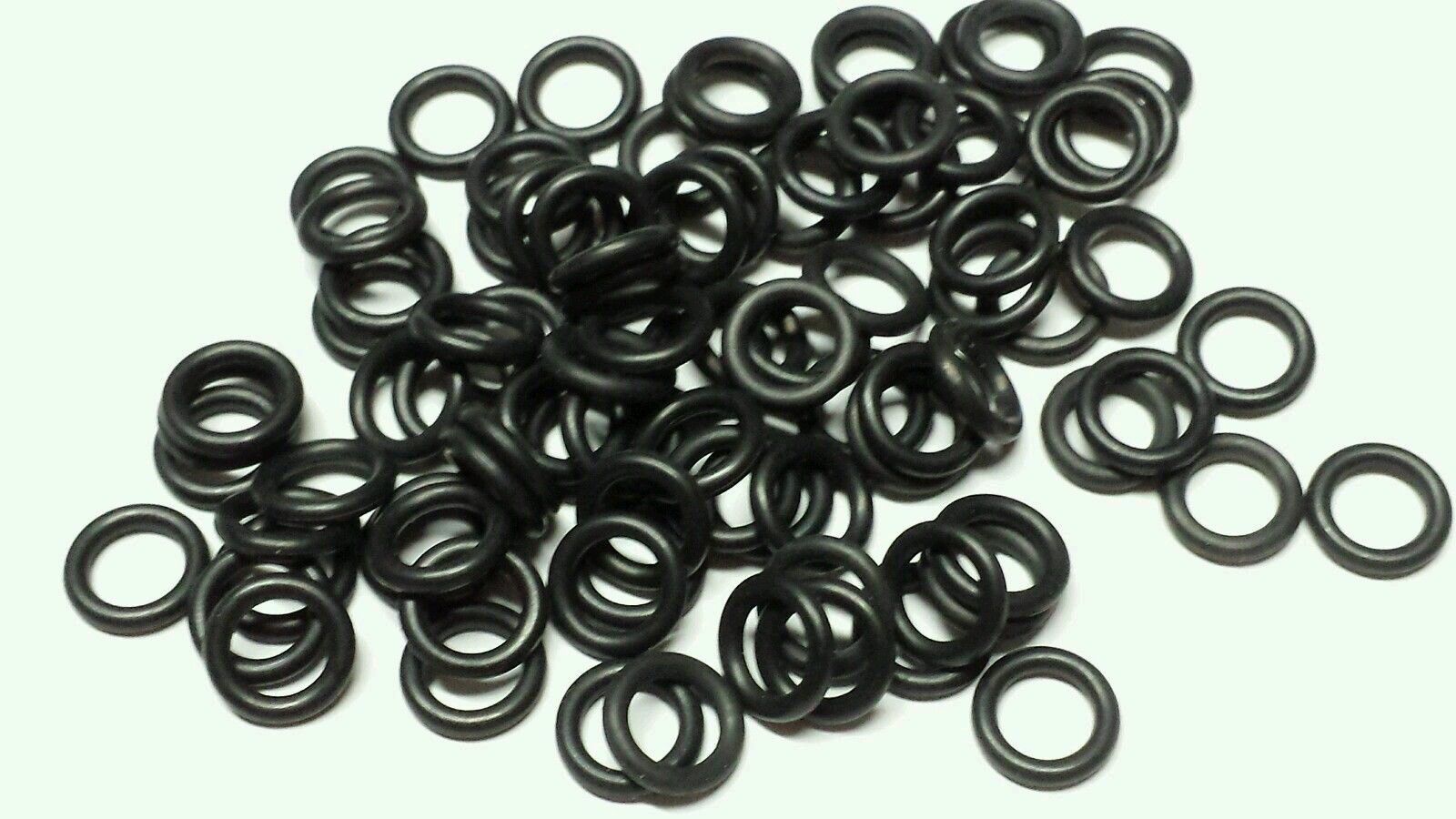 100 O-ring Front Tires For AFX Riggen Tyco Mattel Tomy G-Plus HO Scale ...