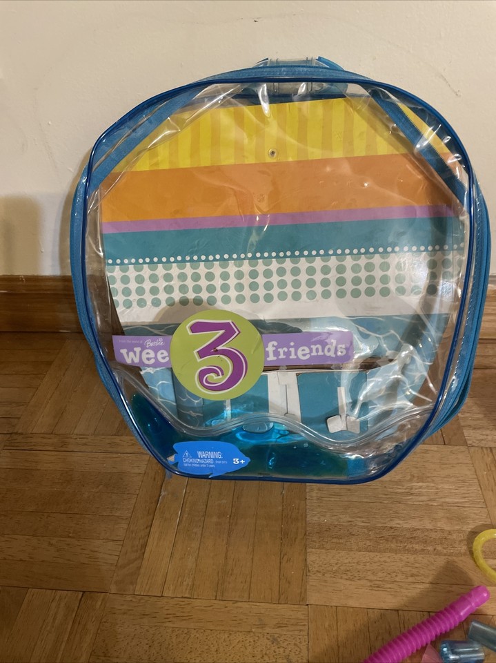 Barbie Wee 3 Friends Dolls Splash Splash, Case and Accessories NEAR ...