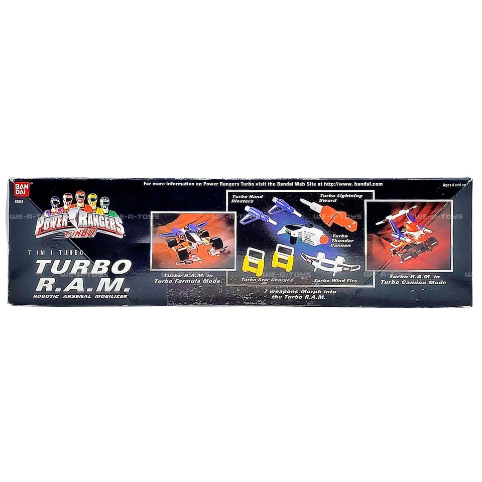 Power Rangers Turbo R.A.M. Vehicle 1996 Bandai 2961 | eBay UK
