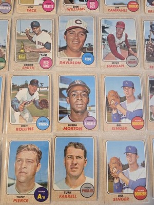 1968 topps baseball card lot VG-EX (50 Cards) | eBay