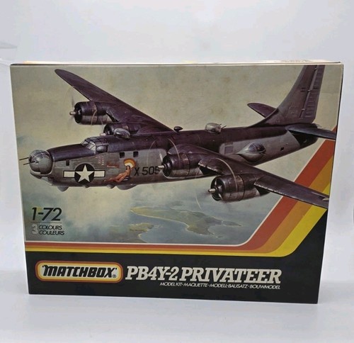 Matchbox PK-606 1/72 PB4Y-2 Privateer Complete Navy B-24 Liberator ...