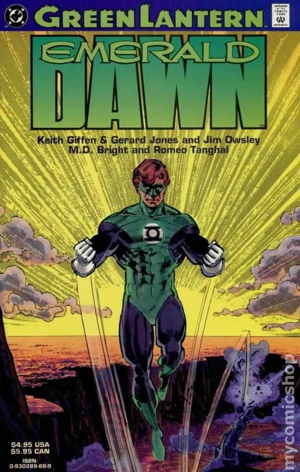 Green Lantern Emerald Dawn I TPB #1-1ST FN 1991 Stock Image | eBay UK