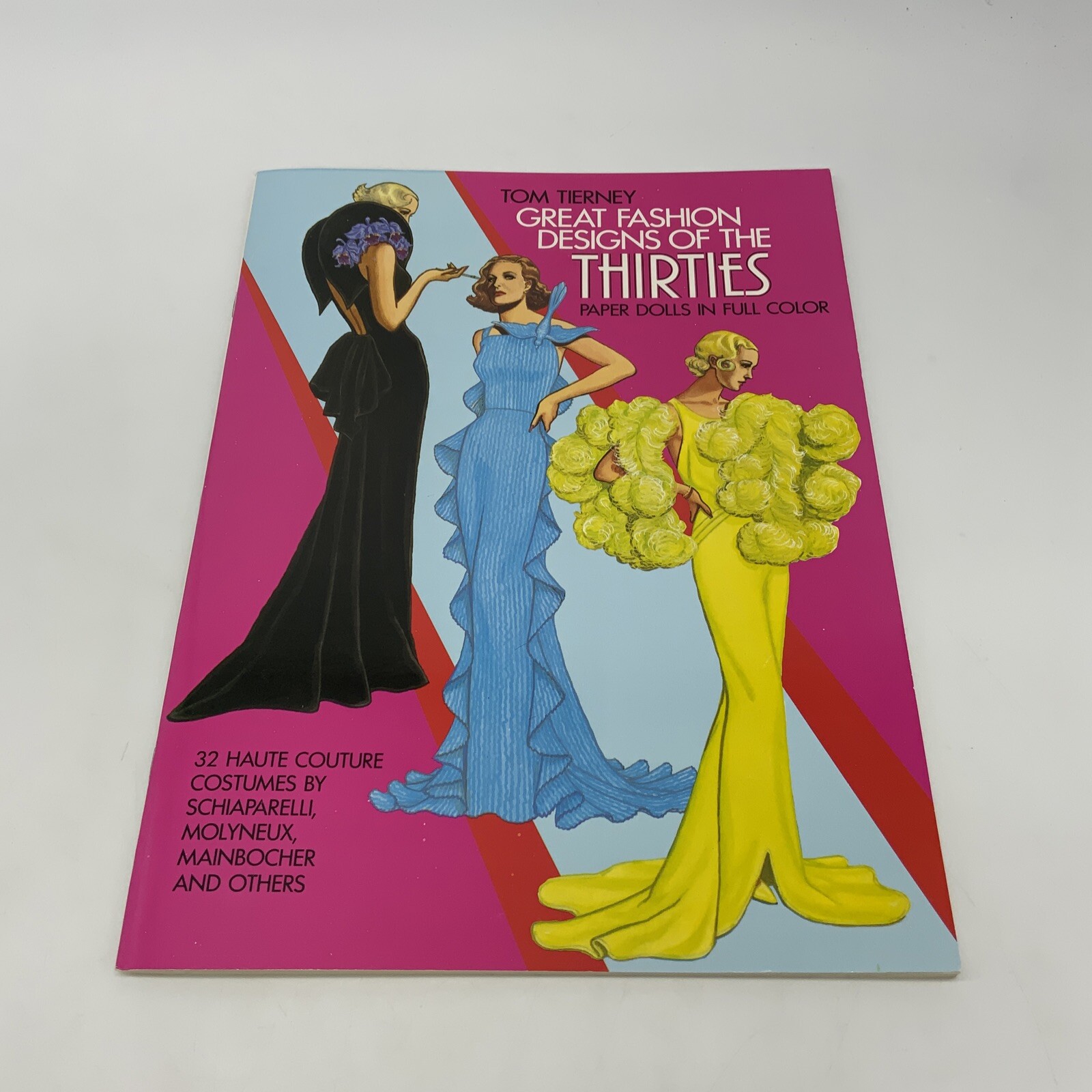 Great Fashion Designs of the Thirties Paper Dolls Tom Tierney 1984 | eBay