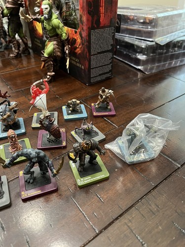 dreamblade dnd miniatures lot of 22 rare vintage 2004-2008 wizards of ...